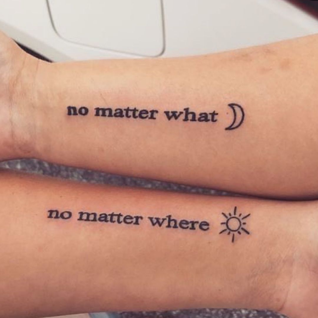 60+ Soulmate Matching Couple Tattoos With Meaning - Love Bright
