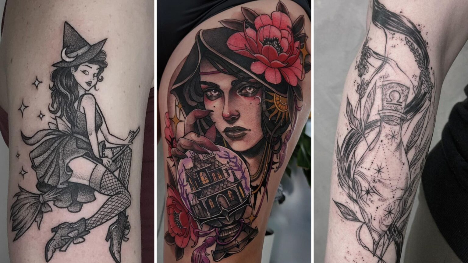 11 Witchy Flash Tattoos So Magical, You’ll Book A Tattoo Appointment ...