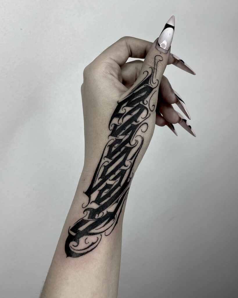 20 Fabulous Tattoo Lettering Designs Perfect For Fans Of Script Art ...