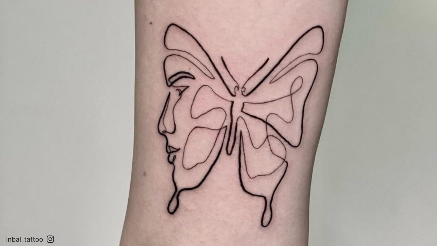 25 Artsy and Elegant Single Line Tattoos That Will Bedazzle You - Love ...