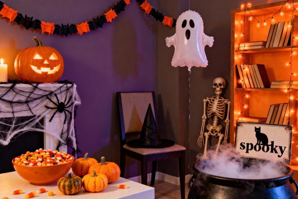 10 Halloween Party Decorations To Set The Mood - Love Bright